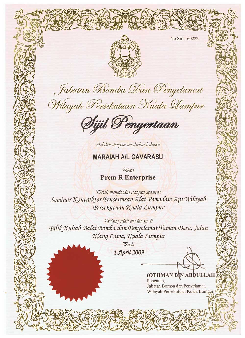 PREM R M&E Engineering (M) Sdn. Bhd.